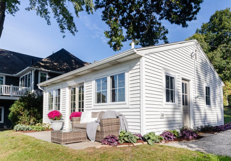 Lake Cottage Landscaping Plans - The Lilypad Cottage